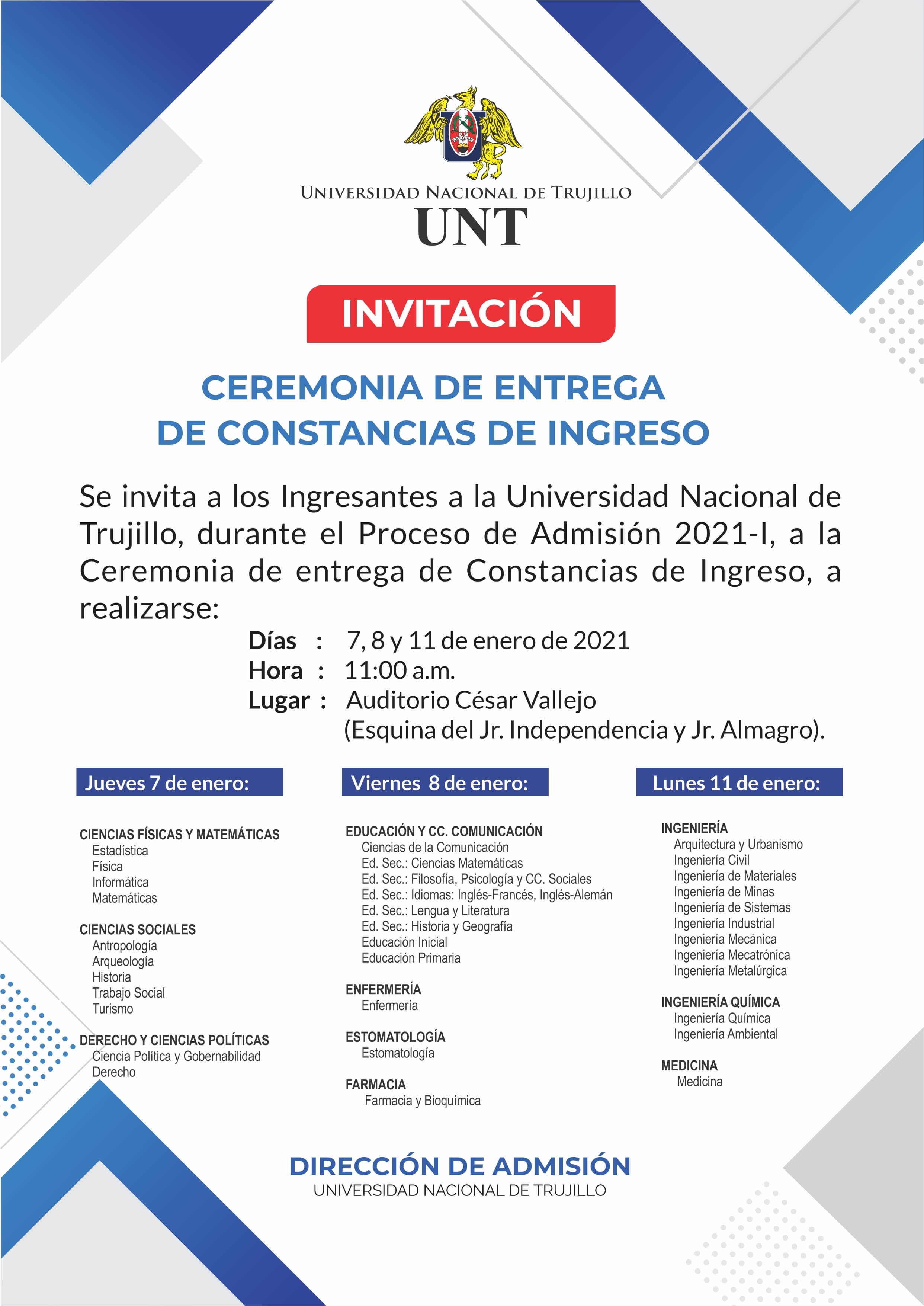 ::UNT:Universidad Nacional de Trujillo::