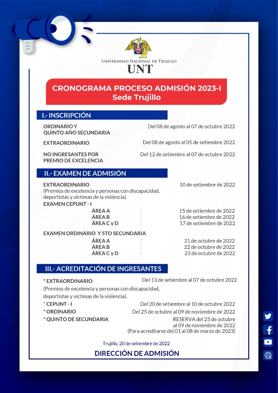 ::UNT:Universidad Nacional de Trujillo::